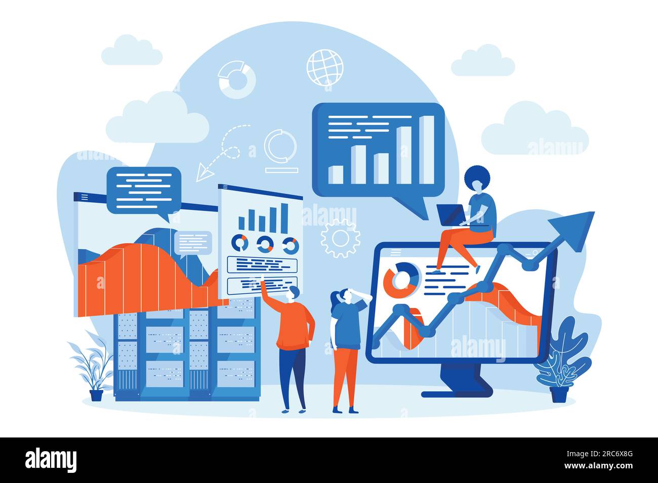 Data visualization tool Cut Out Stock Images & Pictures - Alamy