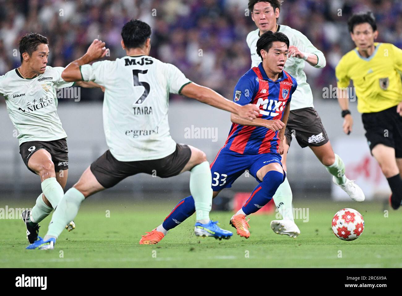 Tokyo, Japan. Credit: MATSUO. 12th July, 2023. Kota Tawaratsumida (FC ...
