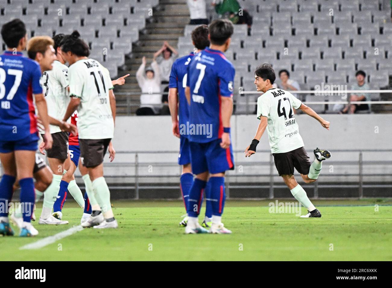 Tokyo, Japan. Credit: MATSUO. 12th July, 2023. Ryosuke Shirai (Verdy ...
