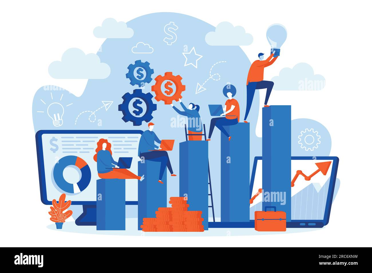 Career evolution Cut Out Stock Images & Pictures - Alamy
