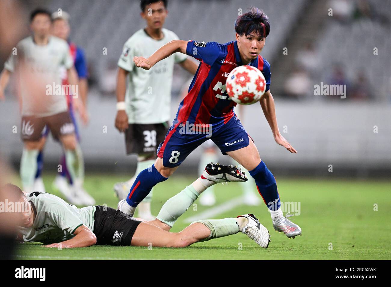 Tokyo, Japan. Credit: MATSUO. 12th July, 2023. Shuto Abe (FC Tokyo ...