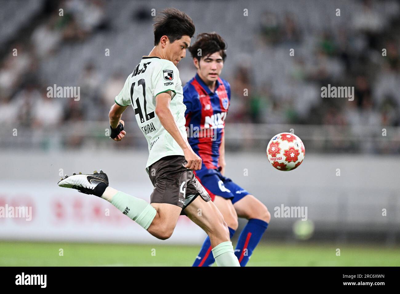 Tokyo, Japan. Credit: MATSUO. 12th July, 2023. Ryosuke Shirai (Verdy ...