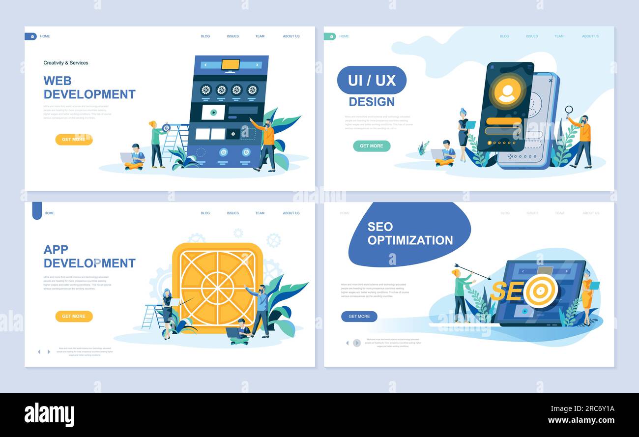 Ui concepts Stock Vector Images - Alamy