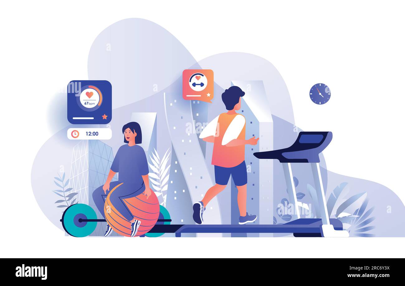 Landing exercises Stock Vector Images - Alamy