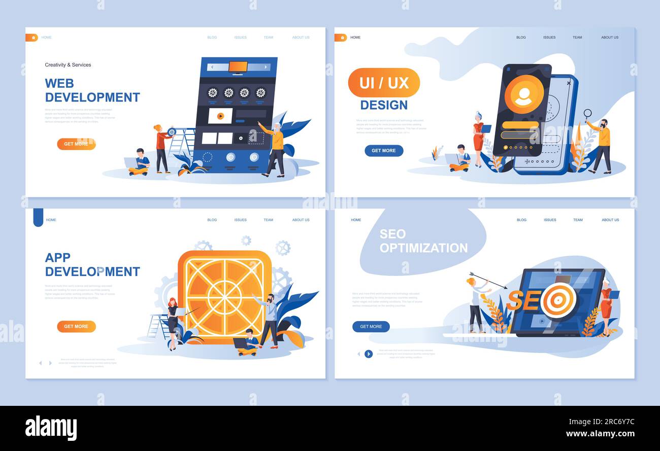 Ui concepts Stock Vector Images - Alamy