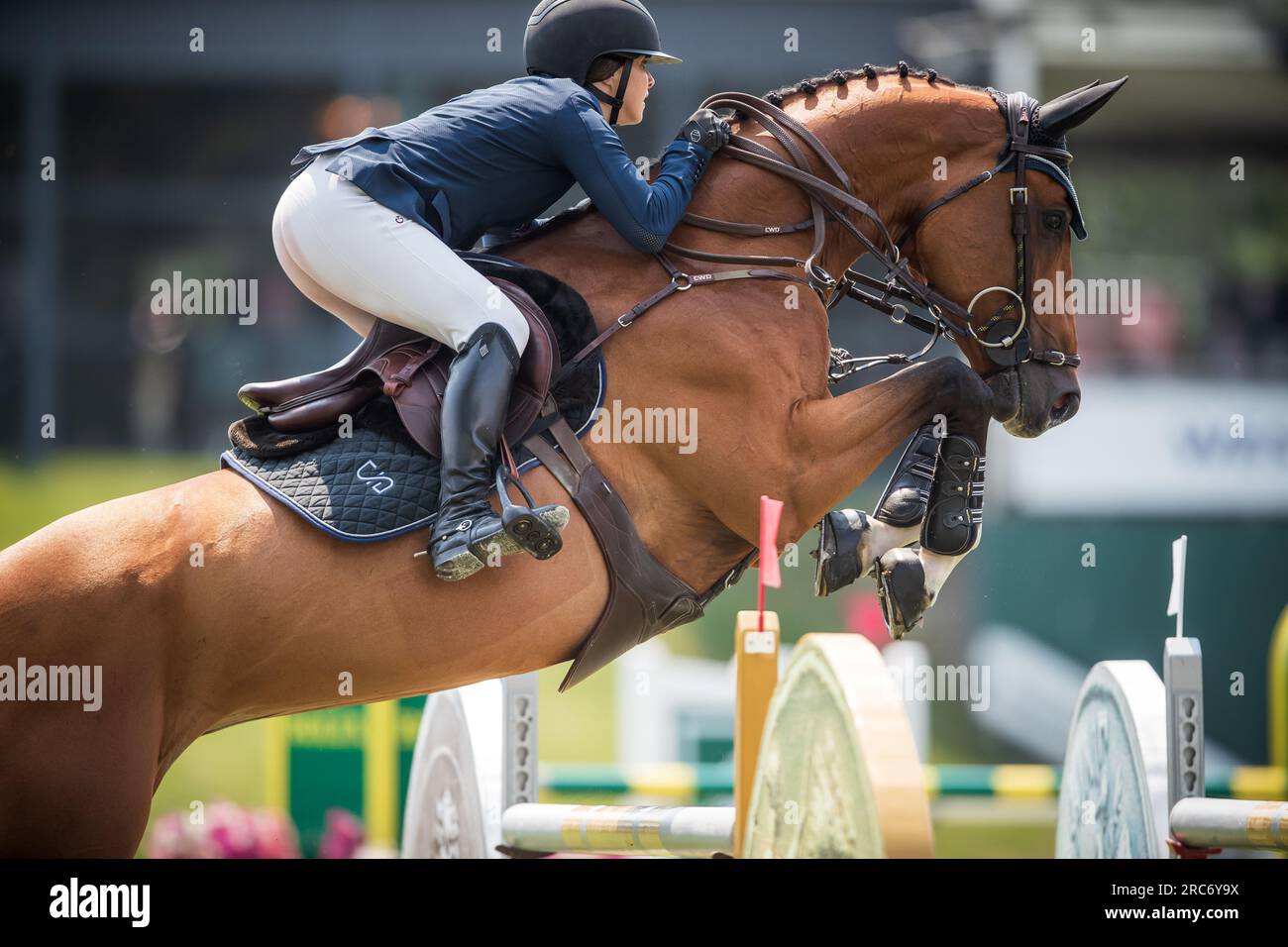 Adrienne Sternlicht competes in the Rolex North American Grand Prix at ...
