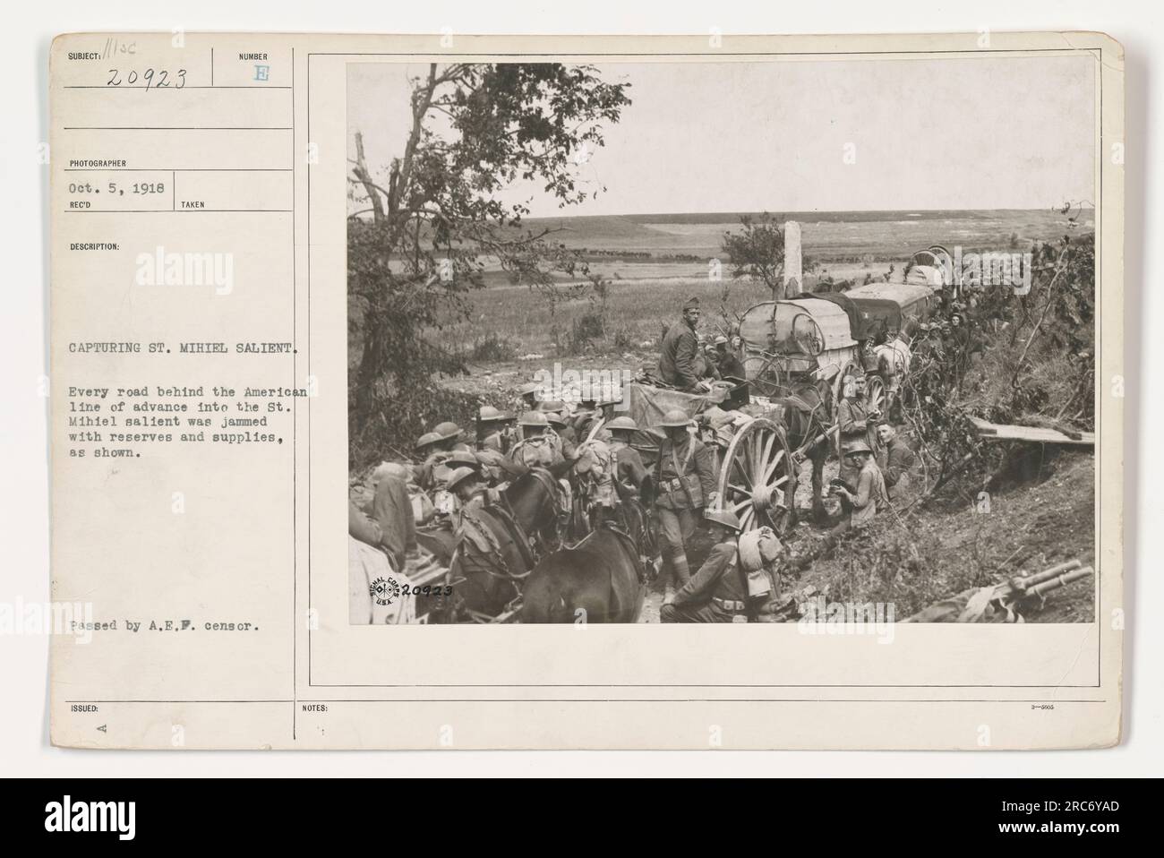 St mihiel salient capture hi-res stock photography and images - Alamy