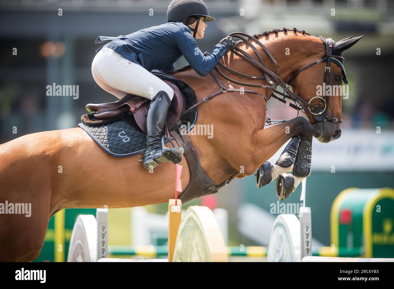 Adrienne Sternlicht competes in the Rolex North American Grand Prix at ...
