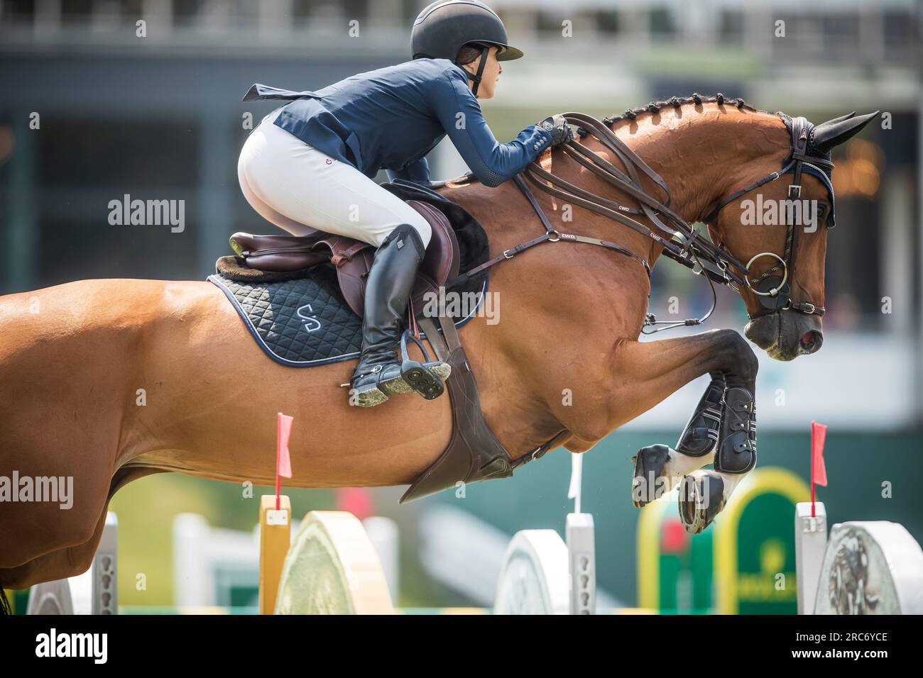 Adrienne Sternlicht competes in the Rolex North American Grand Prix at ...