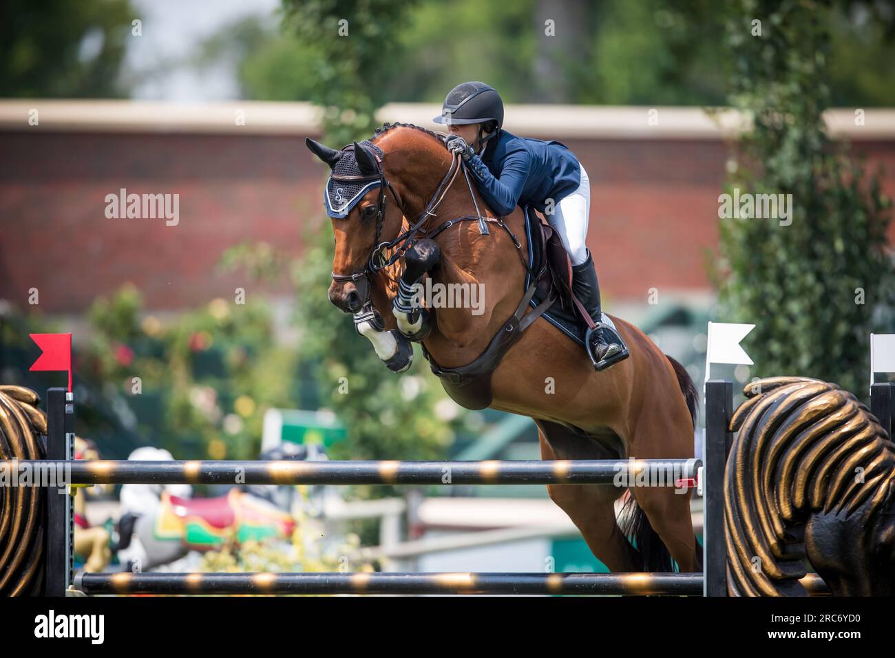 Adrienne Sternlicht competes in the Rolex North American Grand Prix at ...