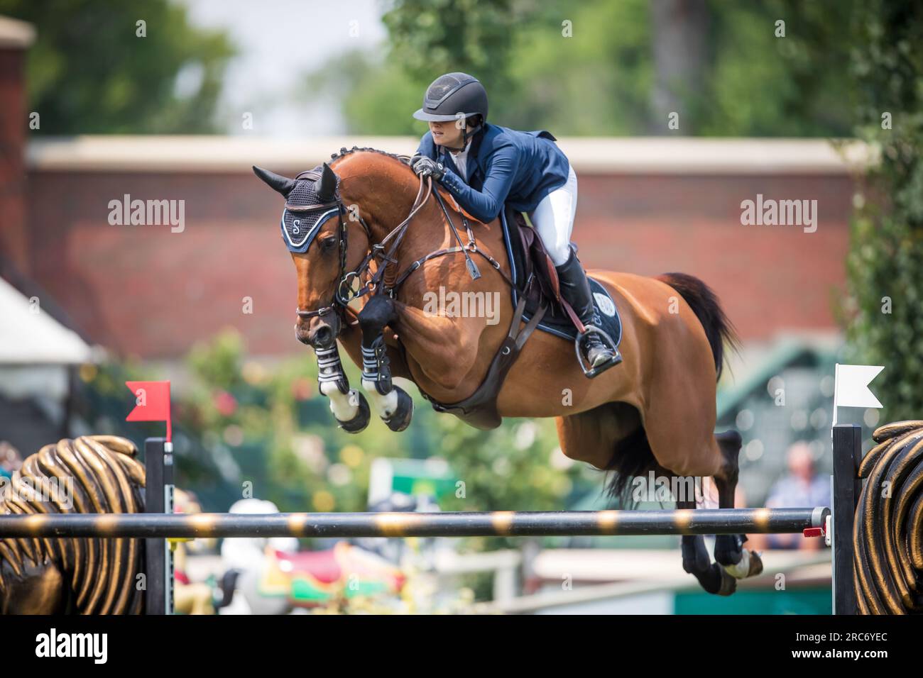 Adrienne Sternlicht competes in the Rolex North American Grand Prix at ...