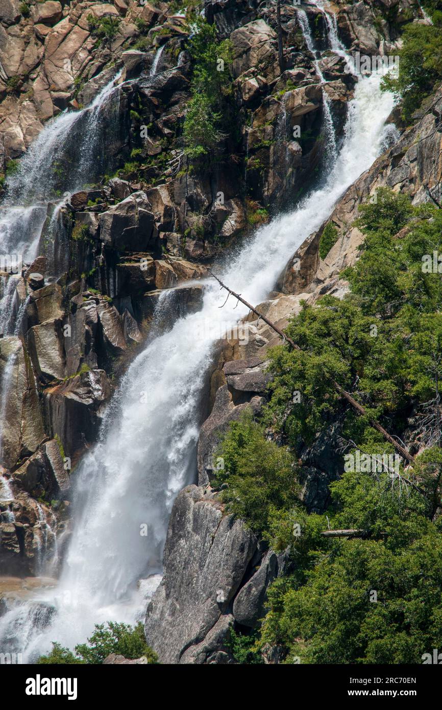 Cascade Falls is one of the many waterfalls in Yosemite National Park ...