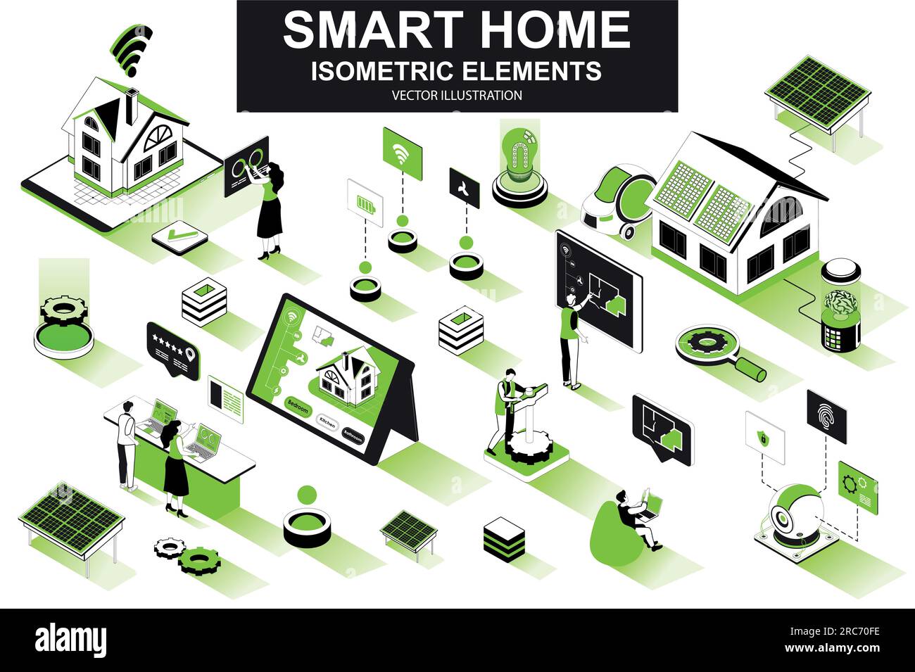 Solar power security camera Stock Vector Images - Alamy