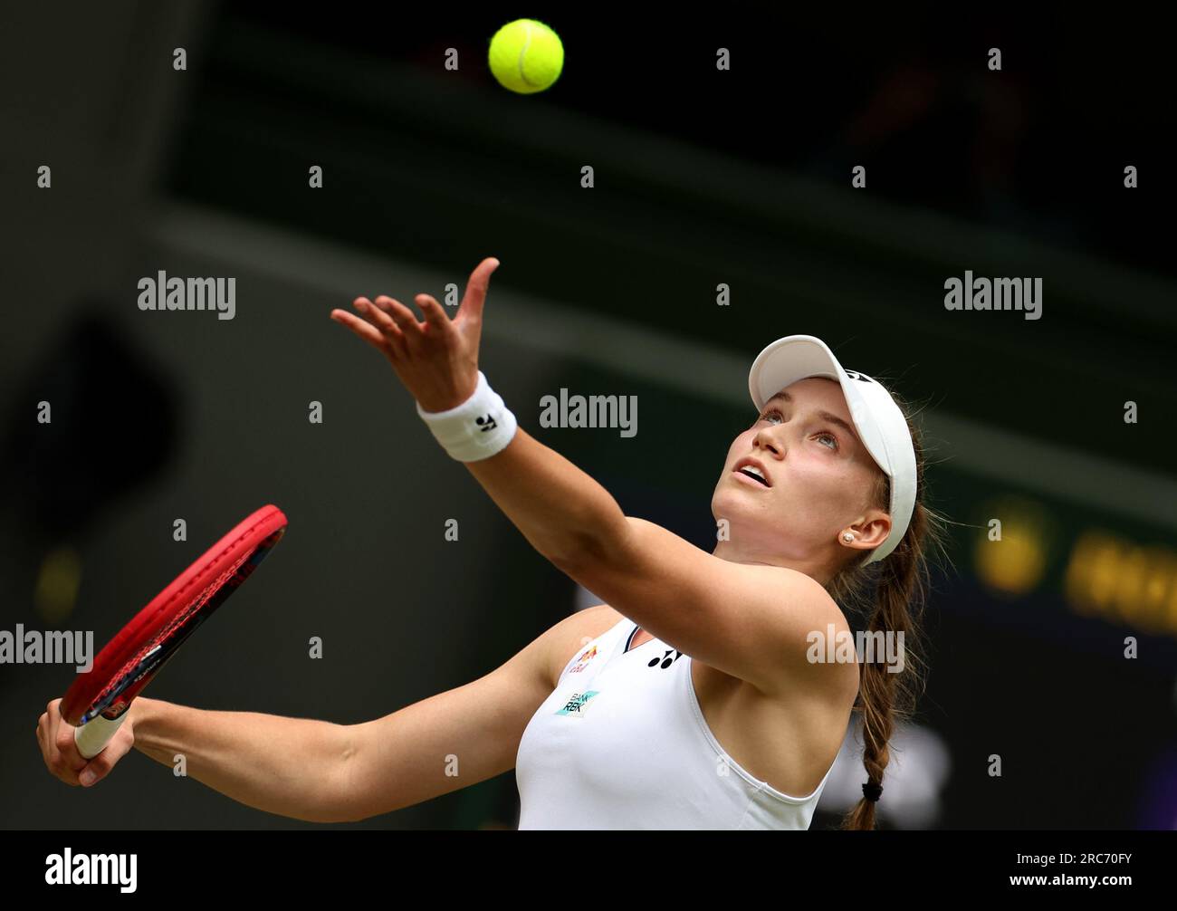 Rybakina wimbledon 2023 hi-res stock photography and images - Alamy