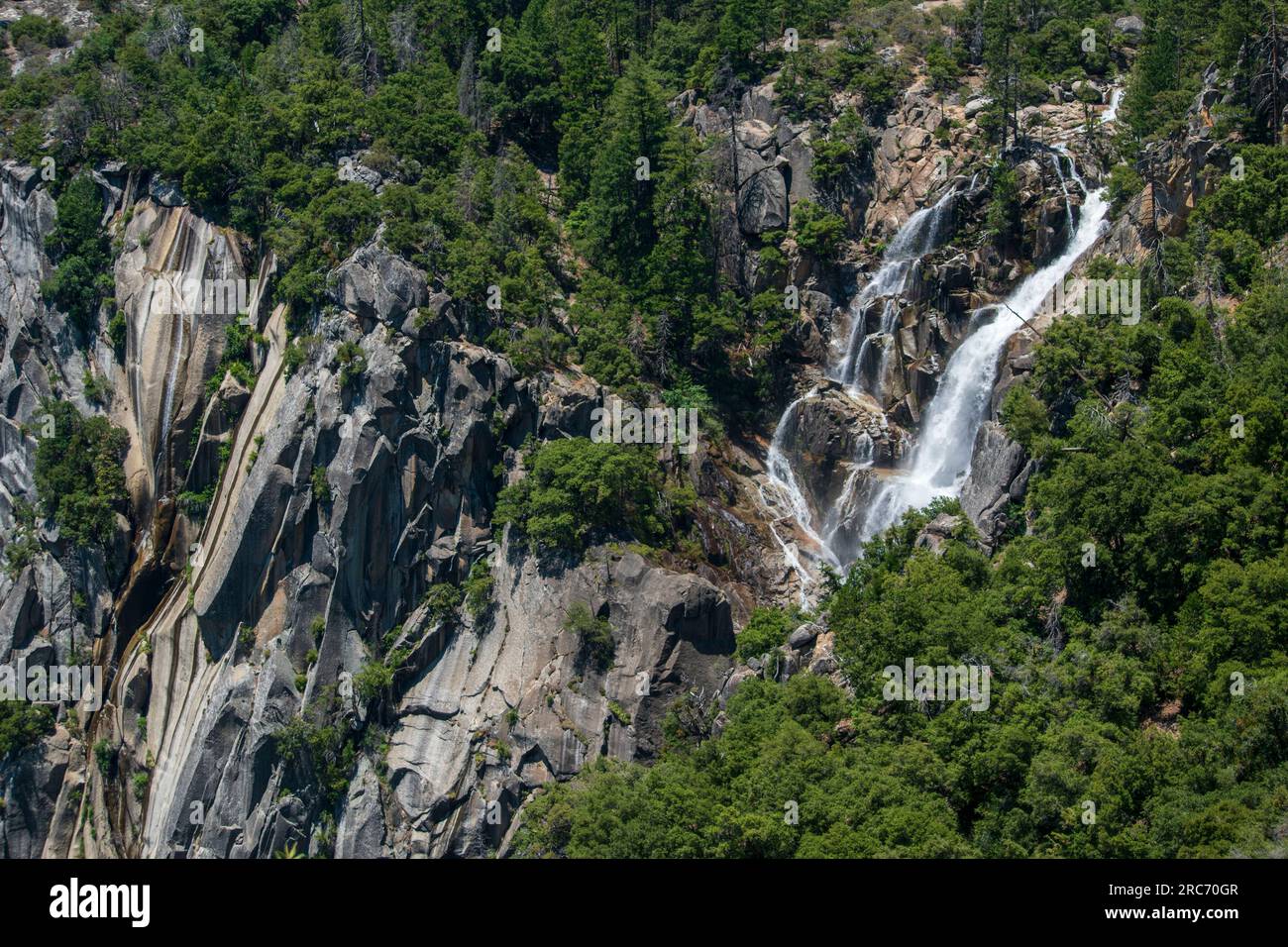 Cascade Falls is one of the many waterfalls in Yosemite National Park ...