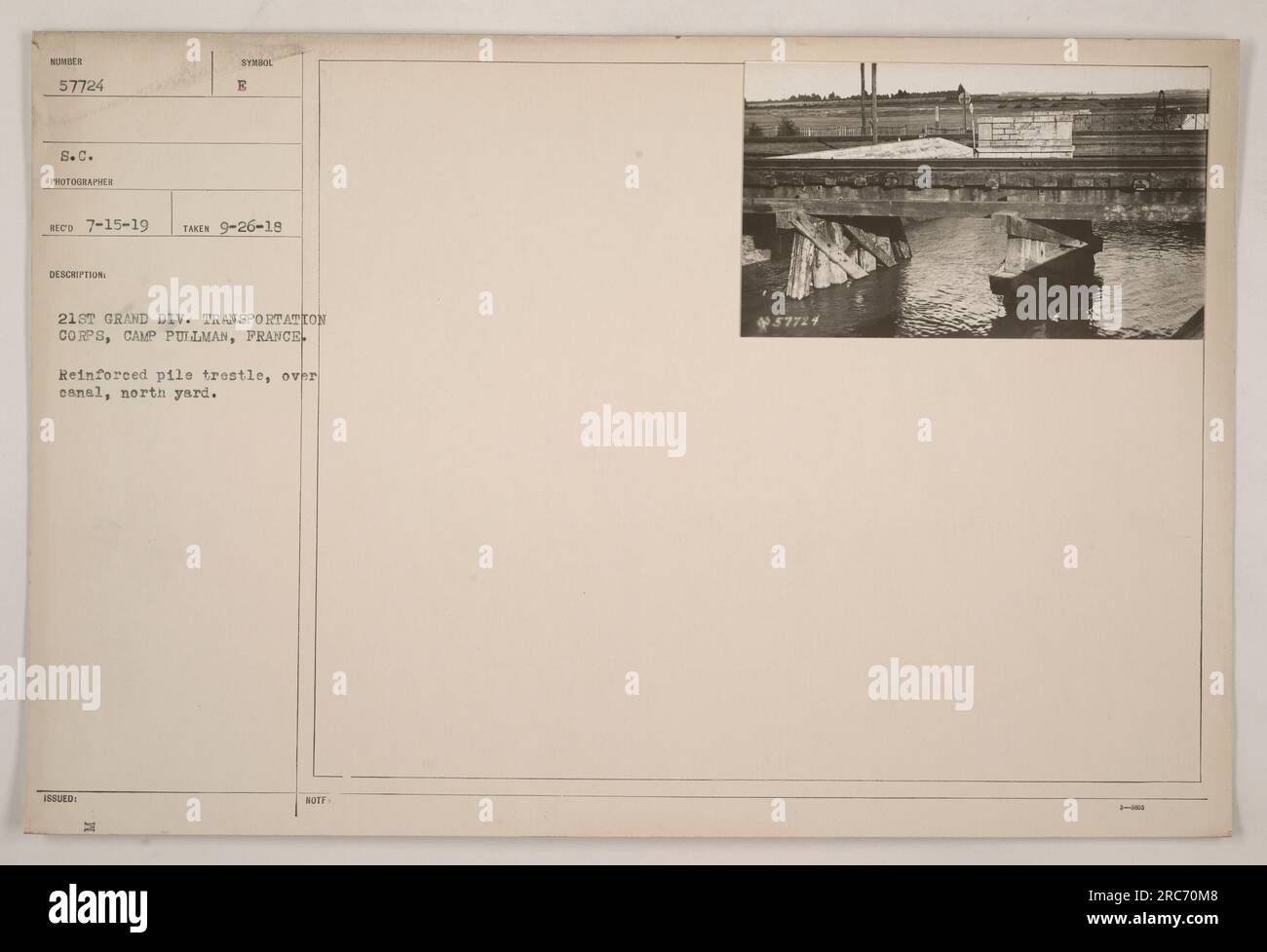 Reinforced pile trestle hi-res stock photography and images - Alamy