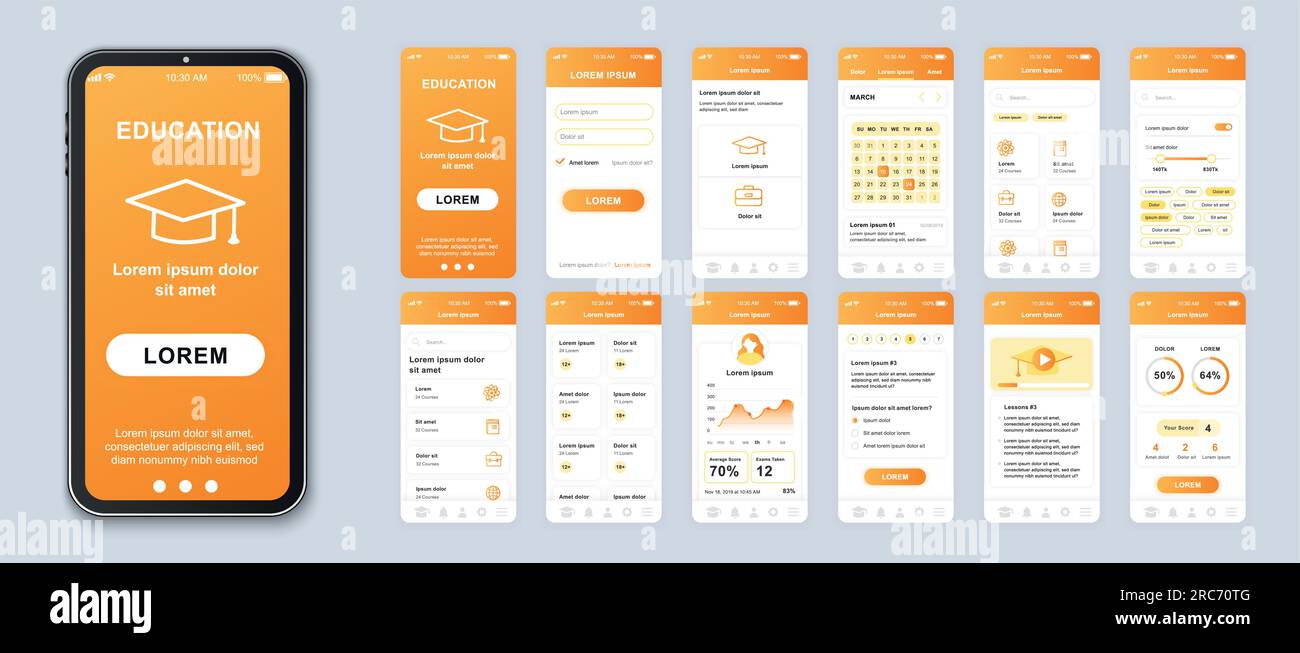 Gui pack Stock Vector Images - Alamy