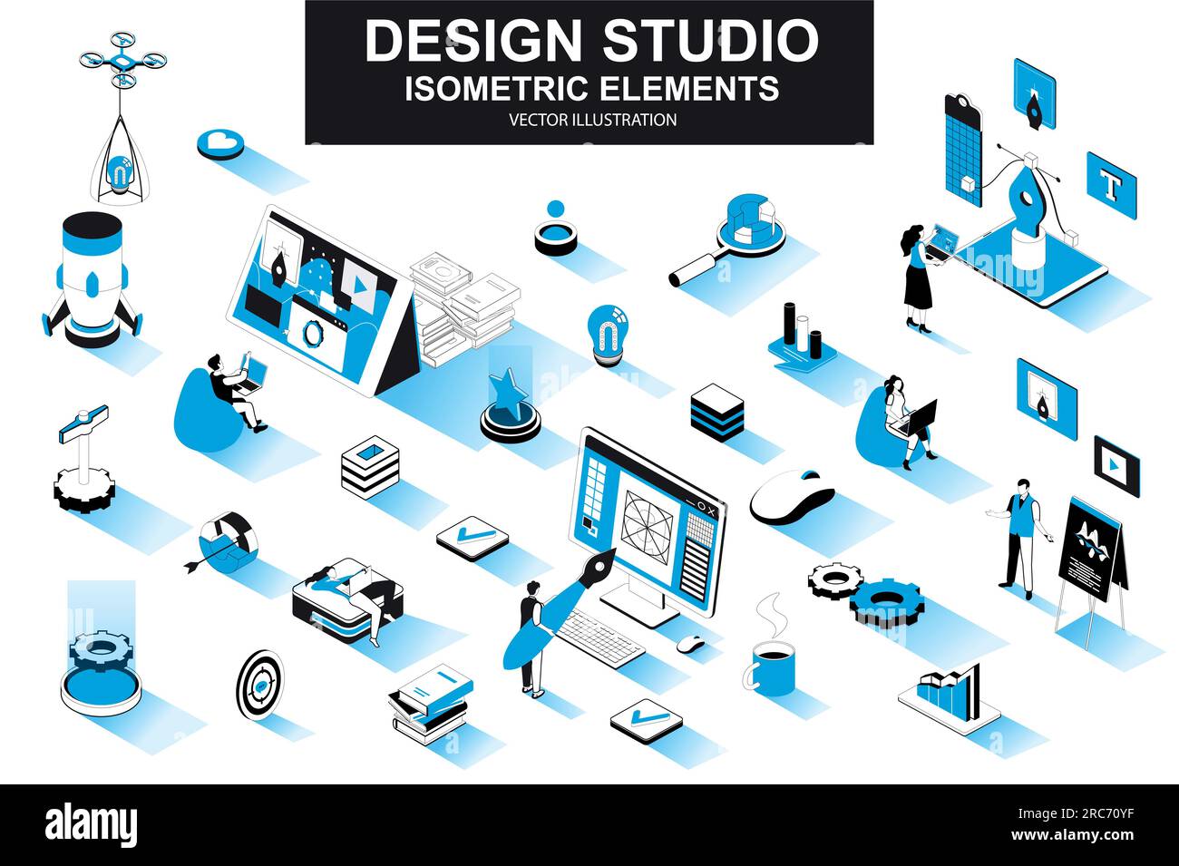 Prototyping background Stock Vector Images - Alamy