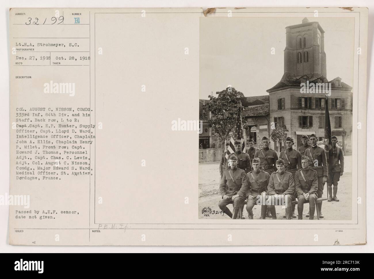 Captain lloyd d ward hi-res stock photography and images - Alamy