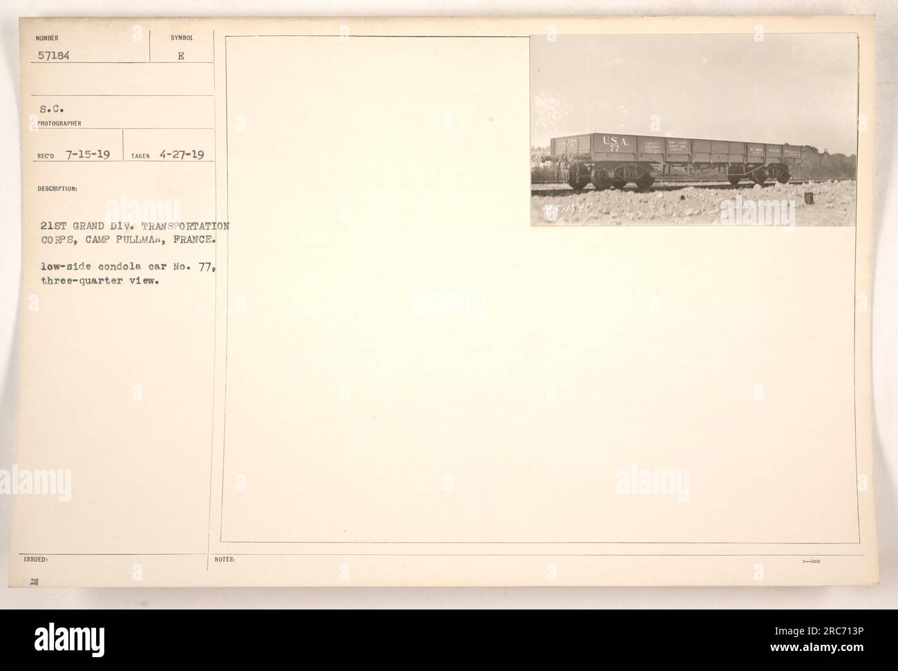 Transportation system during ww1 hi-res stock photography and images ...