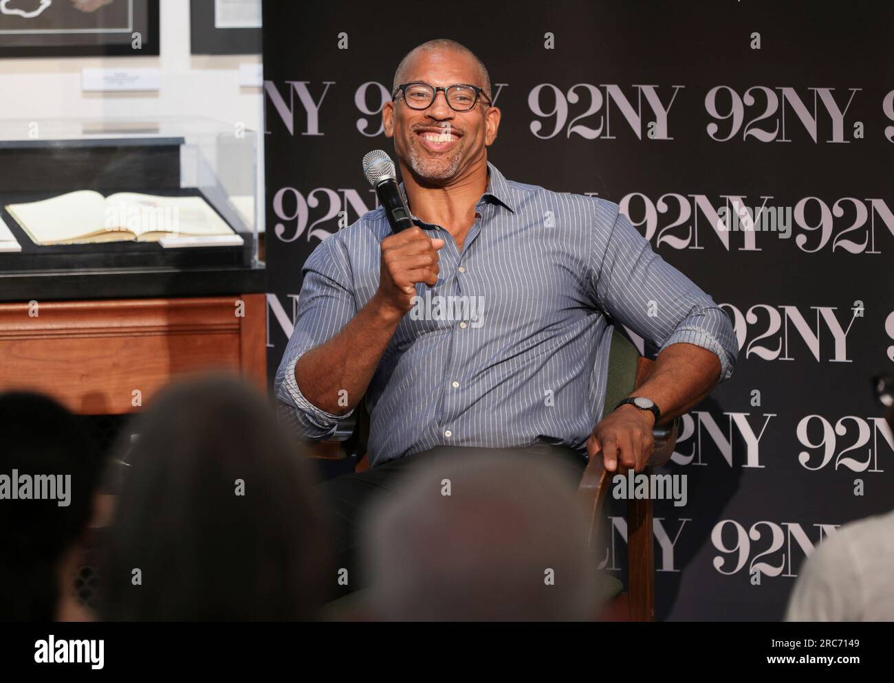 Christian Cooper in conversation with Whoopi Goldberg discussing his ...