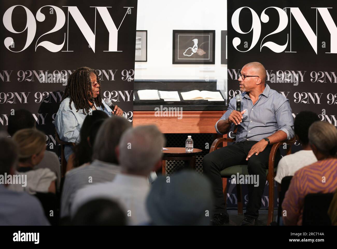 Christian Cooper in conversation with Whoopi Goldberg discussing his ...