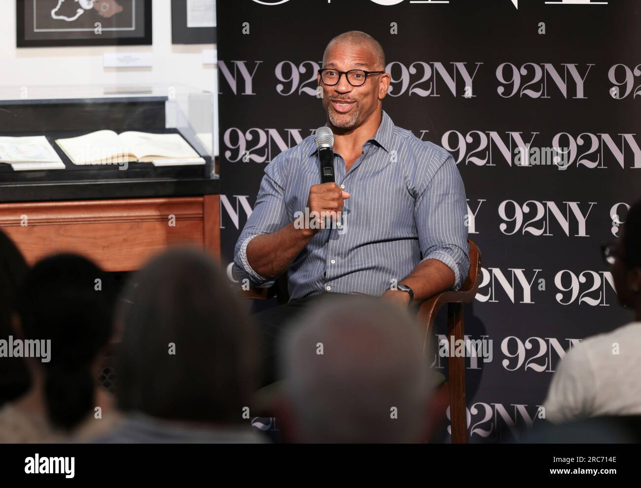 Christian Cooper in conversation with Whoopi Goldberg discussing his ...