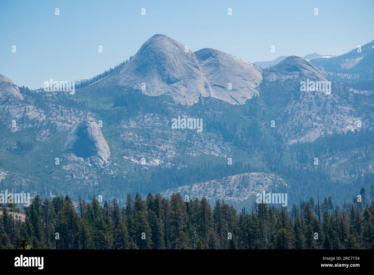 Washburn Point in Yosemite National Park provides expansive views of ...