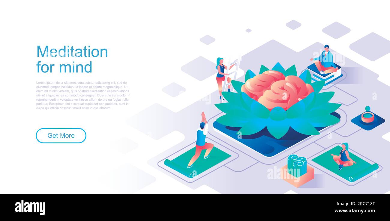 Calming mind Stock Vector Images - Alamy