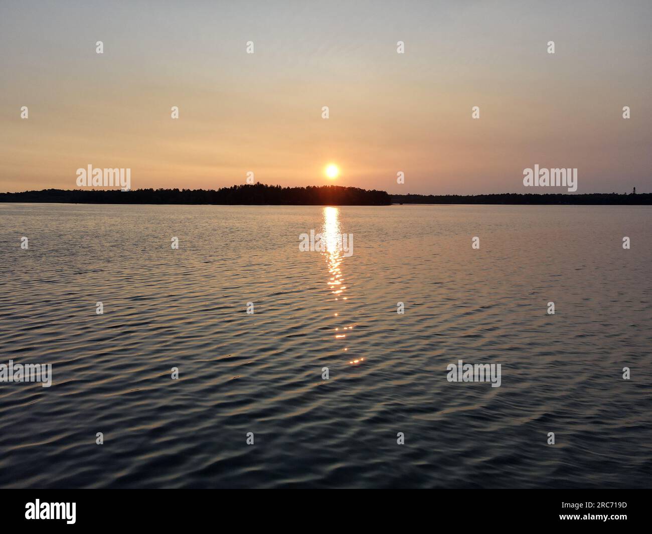 Sun In Ontario Stock Photo - Alamy