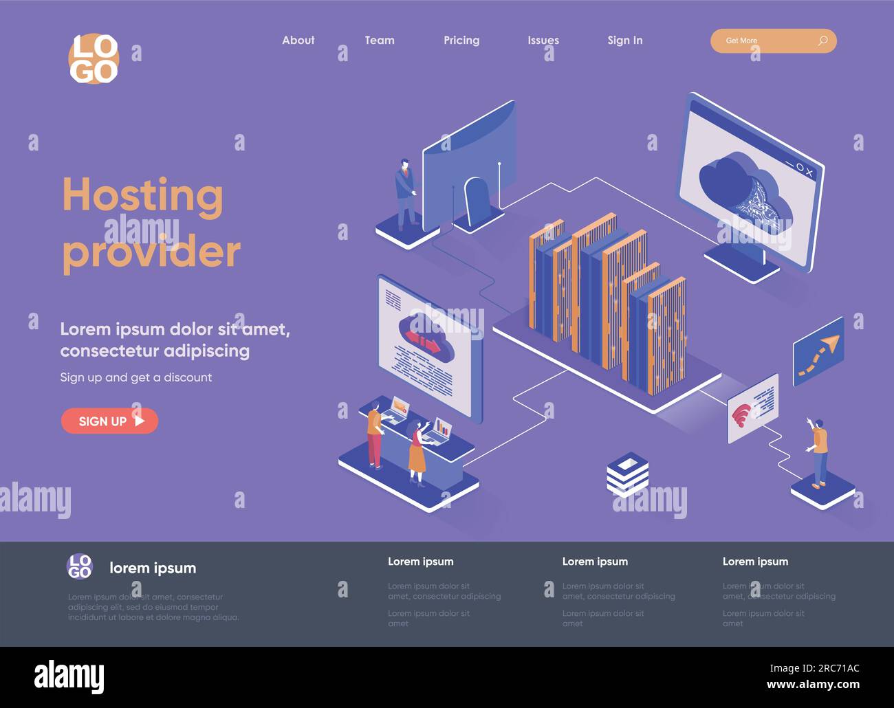 Axonometric vector vectors hi-res stock photography and images - Alamy