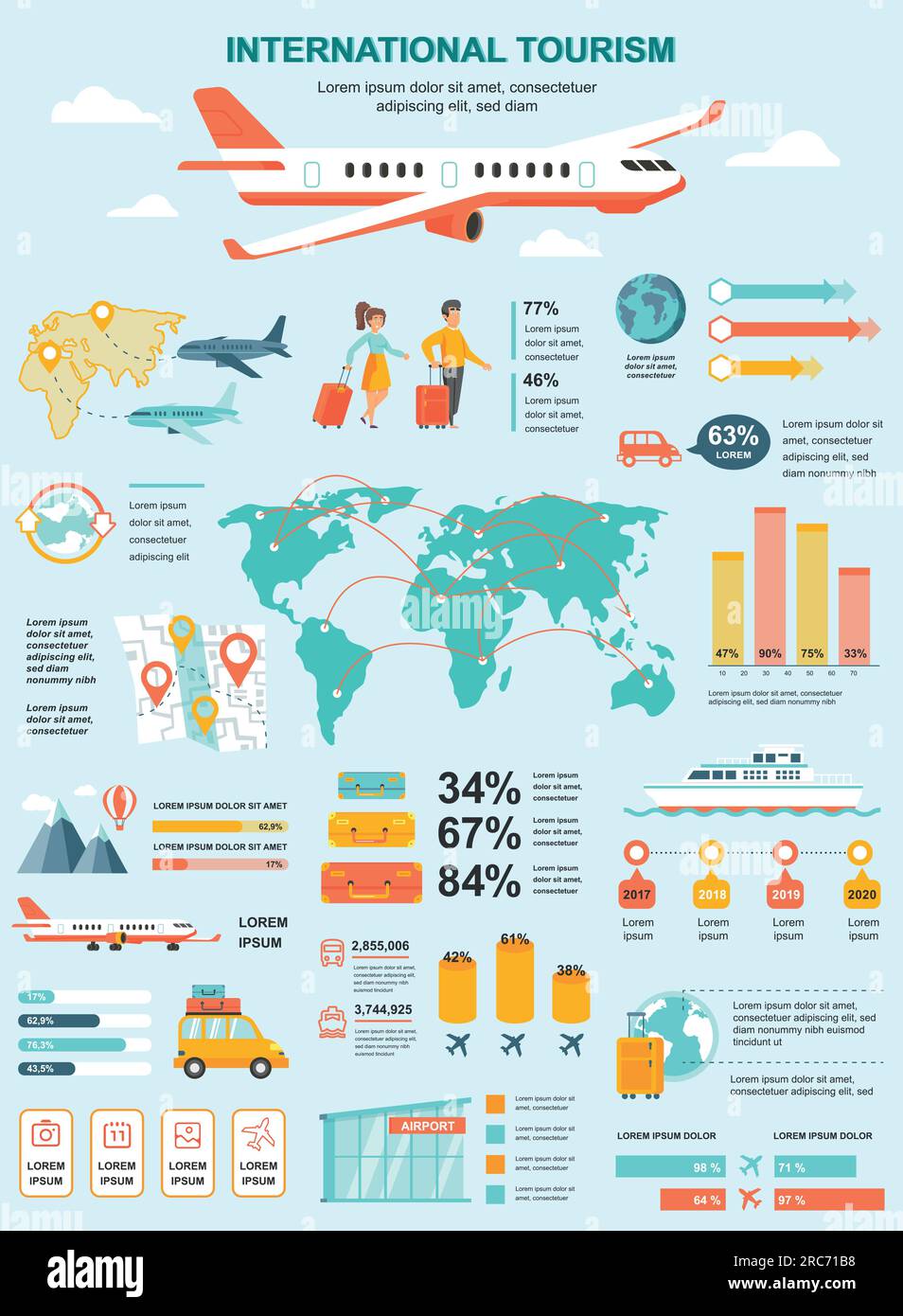 Info tourism Stock Vector Images - Alamy