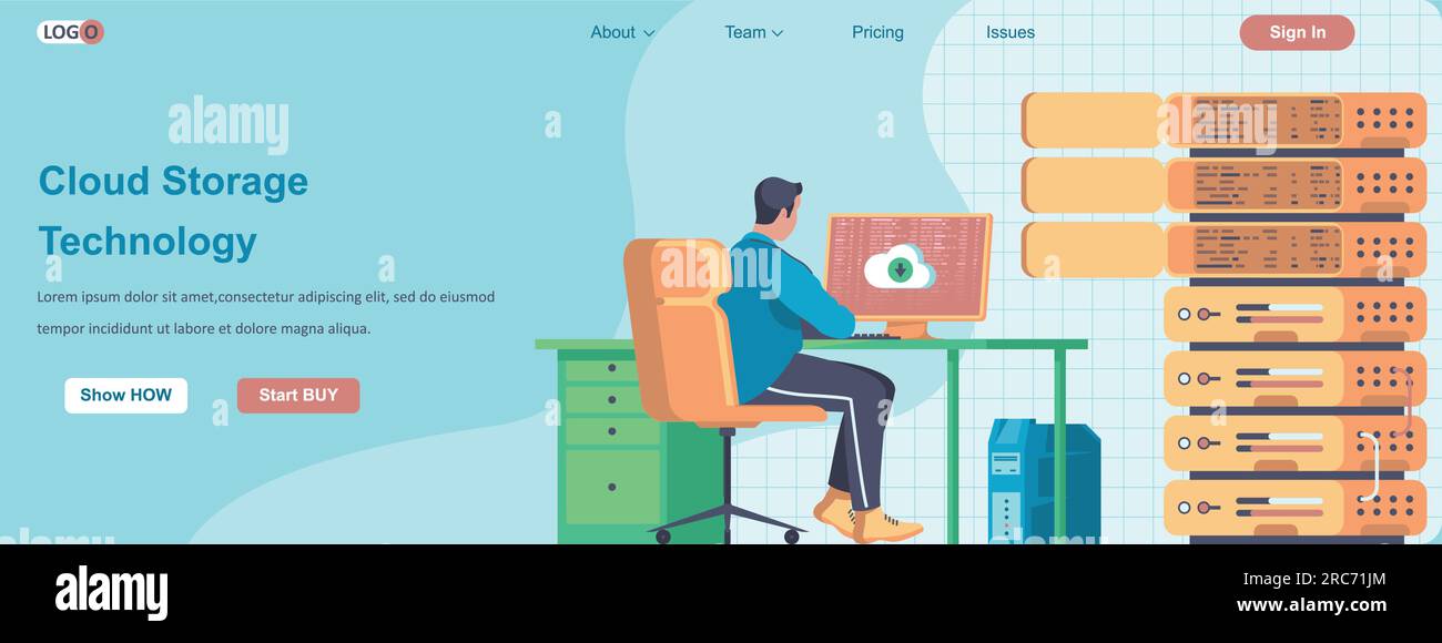 Server room layout hi-res stock photography and images - Alamy