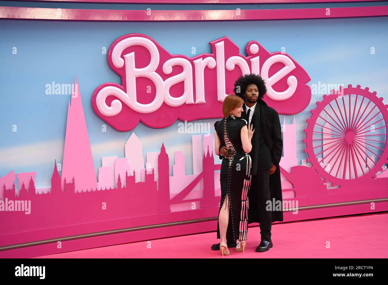 Playwright Jeremy O. Harris and Hari Nef arrive at Cineworld Leicester ...