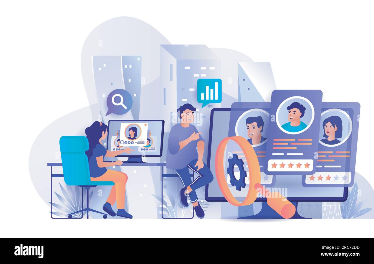 Hr scene Cut Out Stock Images & Pictures - Alamy