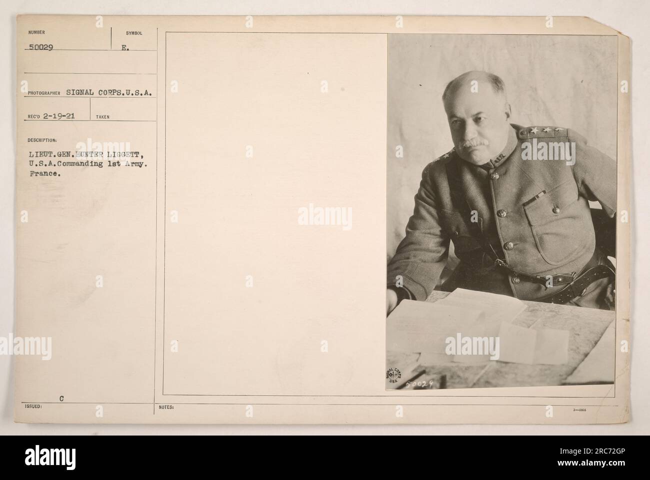 General hunter liggett hi-res stock photography and images - Alamy