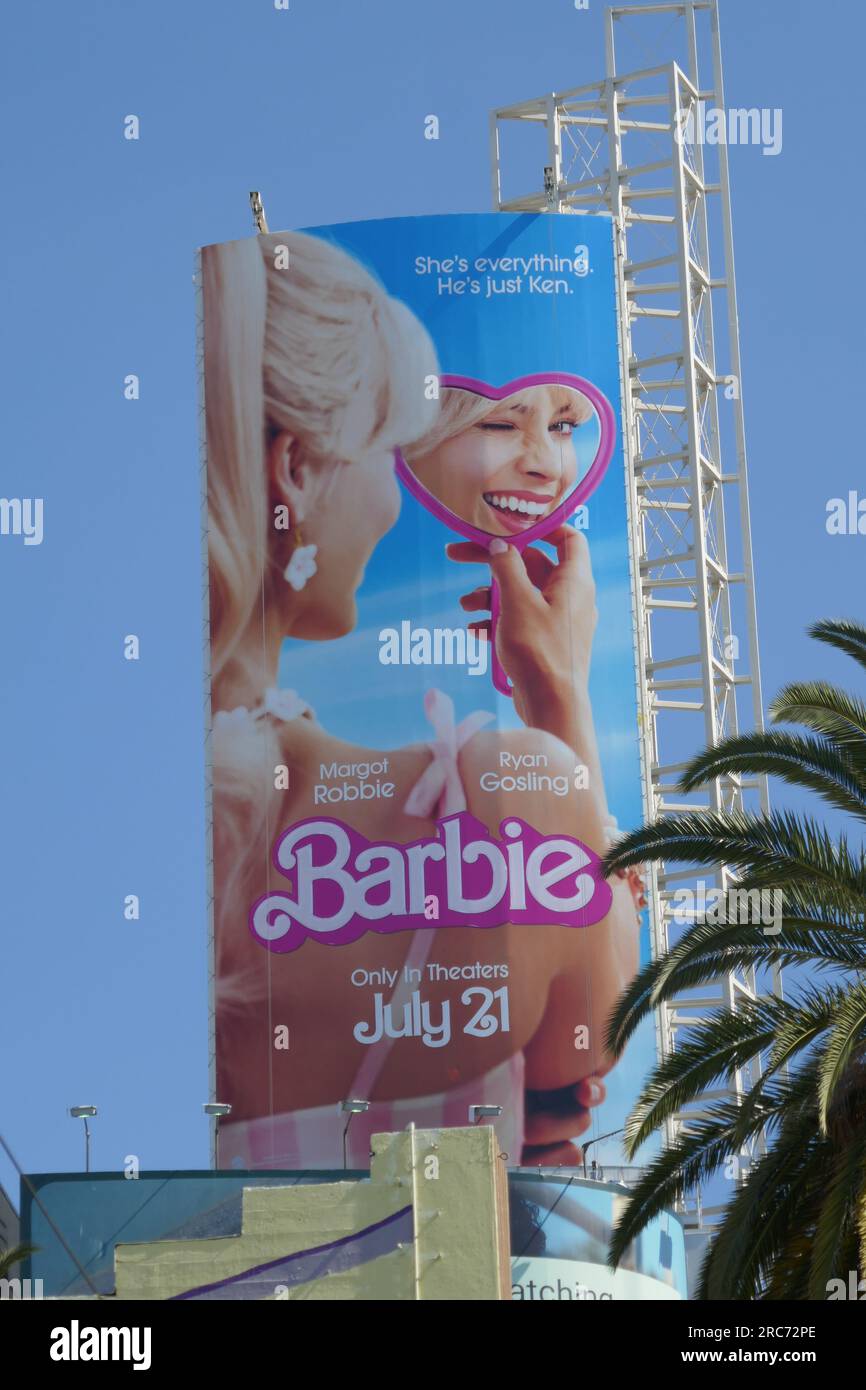 Los Angeles, California, USA 12th July 2023 Margot Robbie Barbie ...
