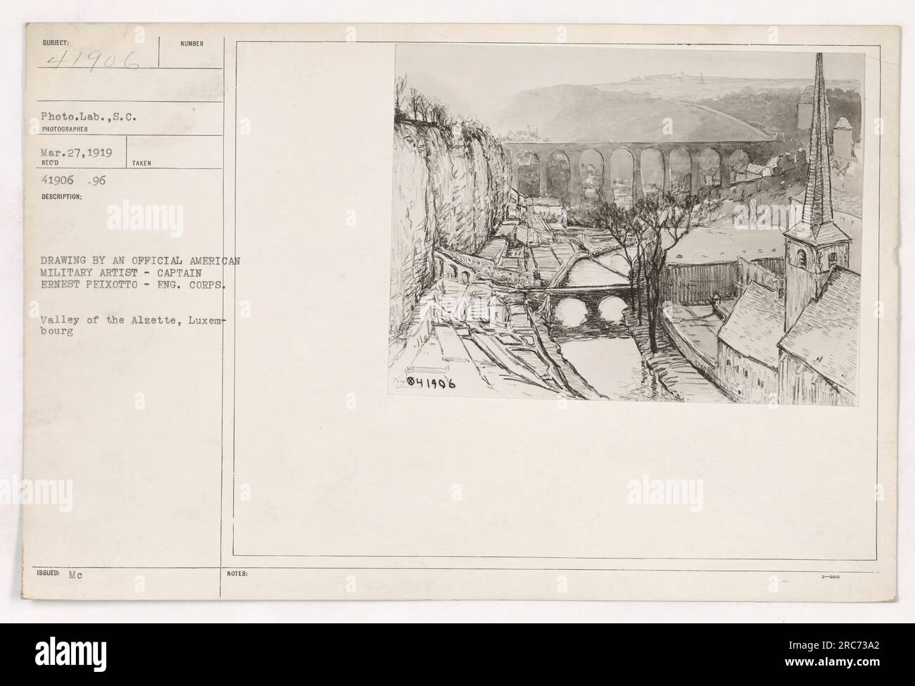American soldiers in the photograph are observed while Captain Ernest ...