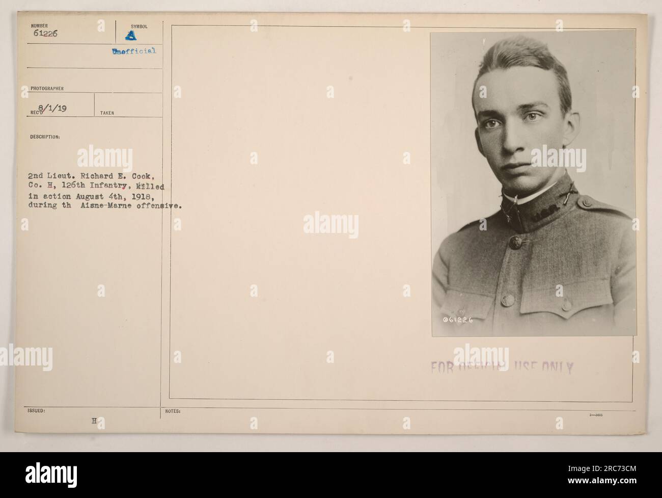 Richard e cook hi-res stock photography and images - Alamy