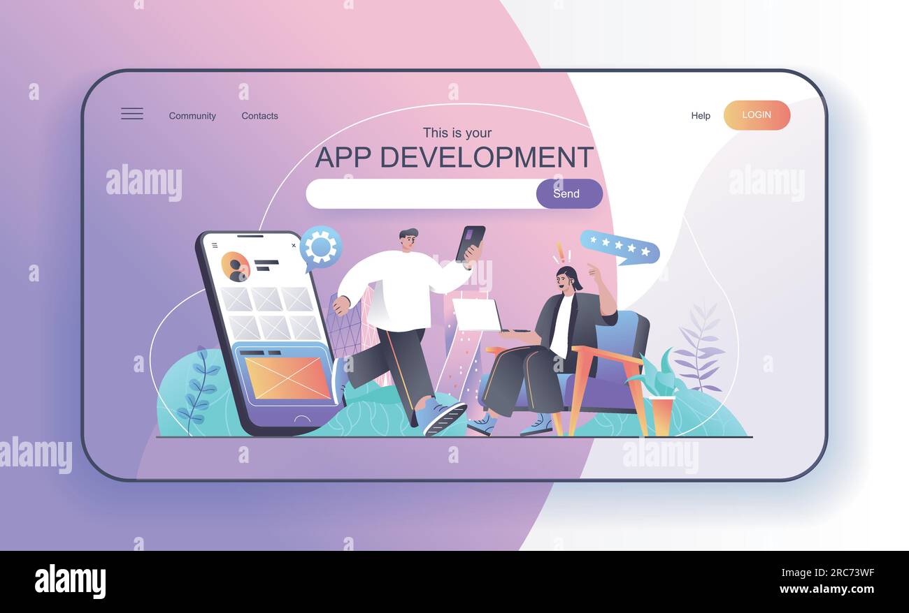 Project optimization vector vectors hi-res stock photography and images - Alamy