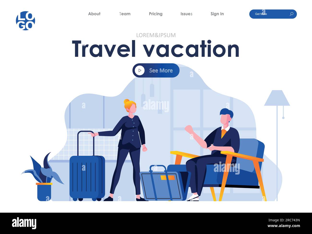 Joyful journey vector vectors hi-res stock photography and images - Alamy