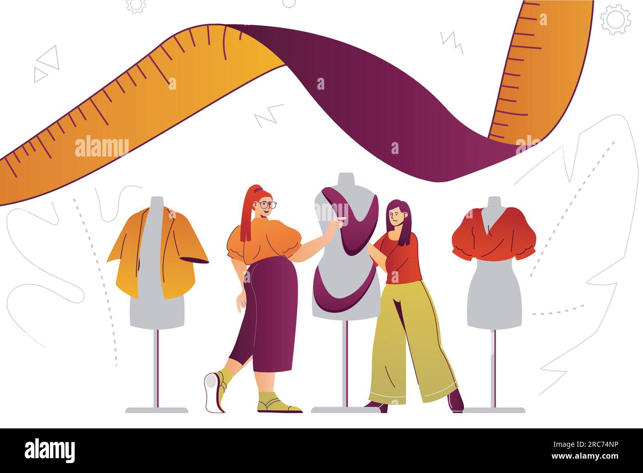 Clothes stylist studio Cut Out Stock Images & Pictures - Alamy