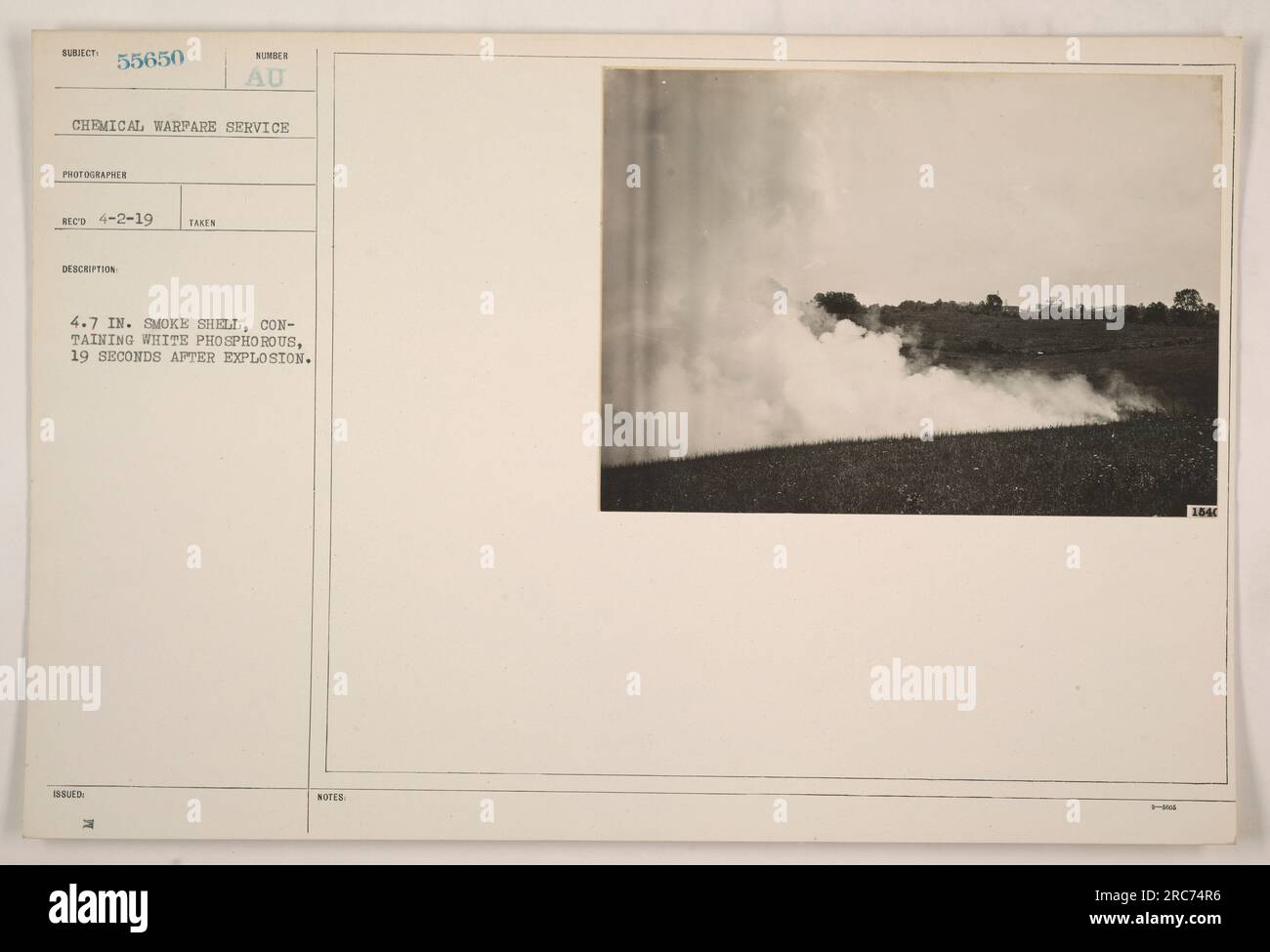 Chemical warfare service cws hi-res stock photography and images - Alamy