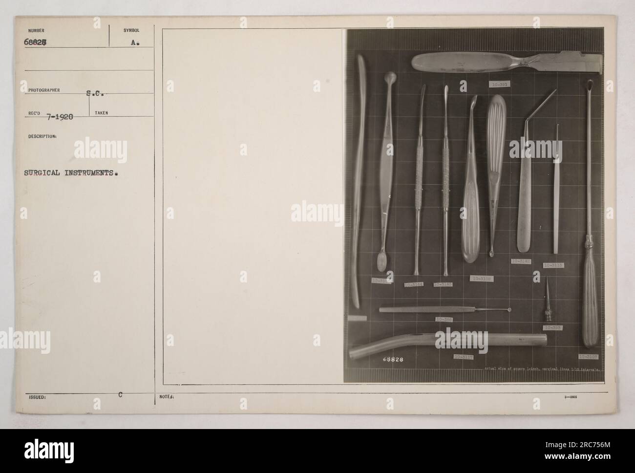 World war 1 surgical instruments hi-res stock photography and images ...