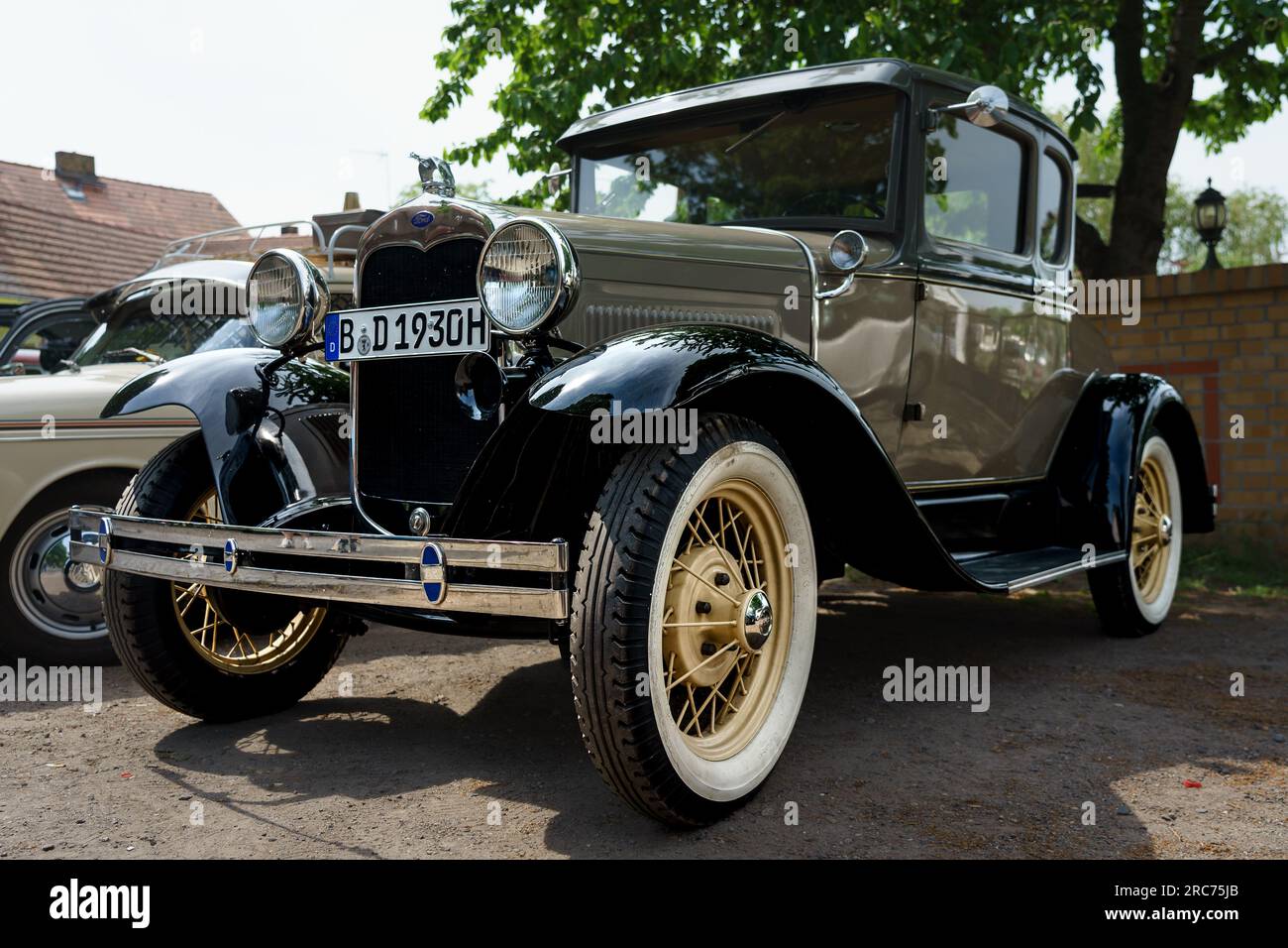 WERDER (HAVEL), GERMANY - MAY 20, 2023: The full-size car Ford Model A ...