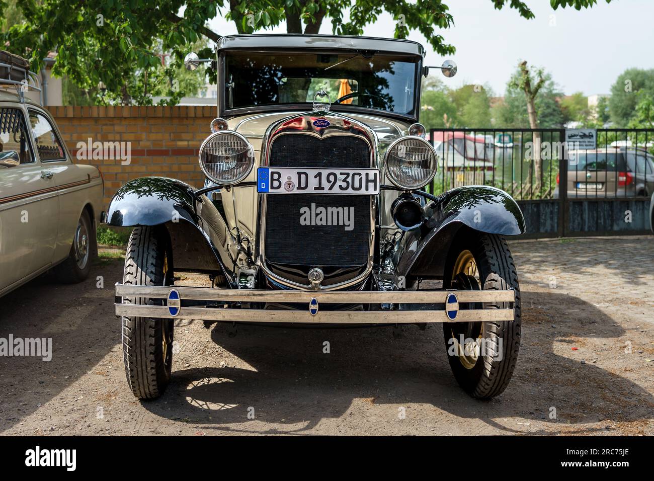 WERDER (HAVEL), GERMANY - MAY 20, 2023: The full-size car Ford Model A ...