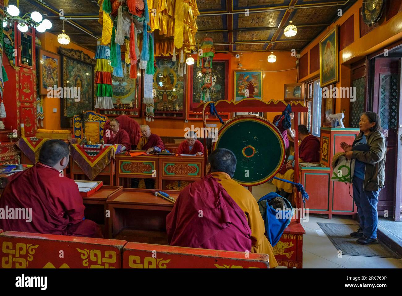 Mongolian geser sum hi-res stock photography and images - Alamy