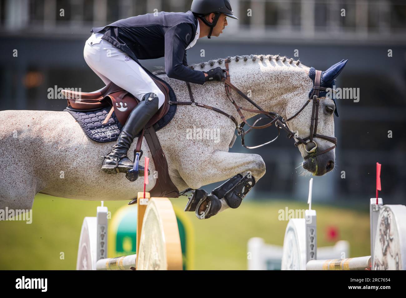 Nayel Nassar of Egypt competes in the Rolex North American Grand Prix ...