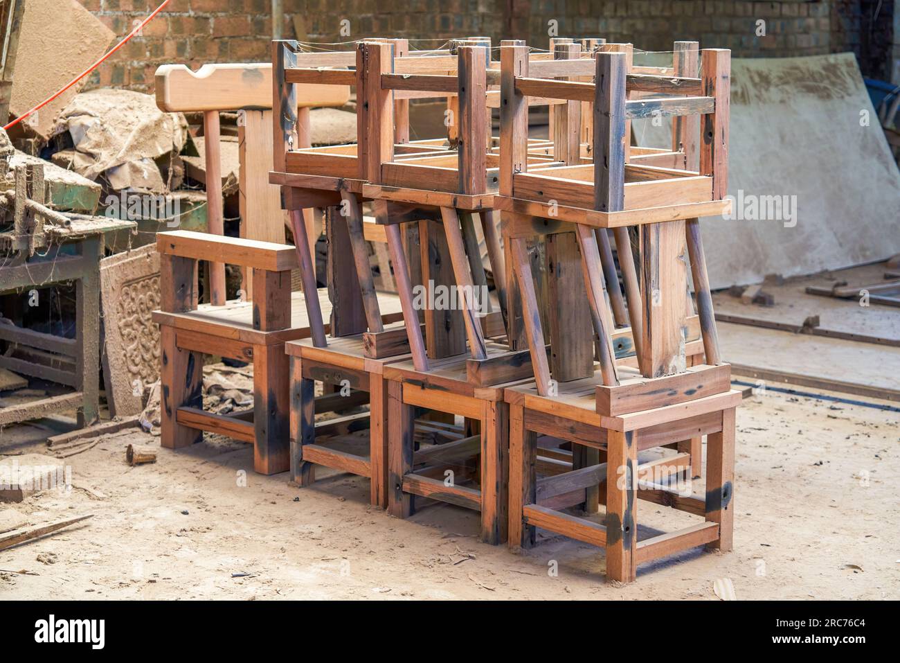 Messy warehouse production hi-res stock photography and images - Alamy