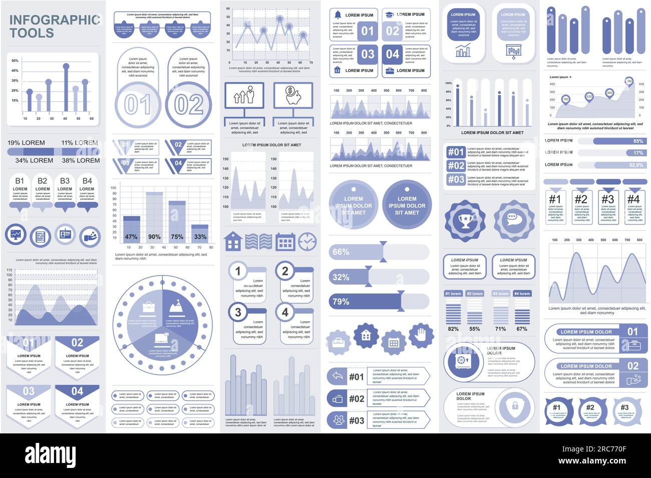 Infographic Elements Template Pack 01
